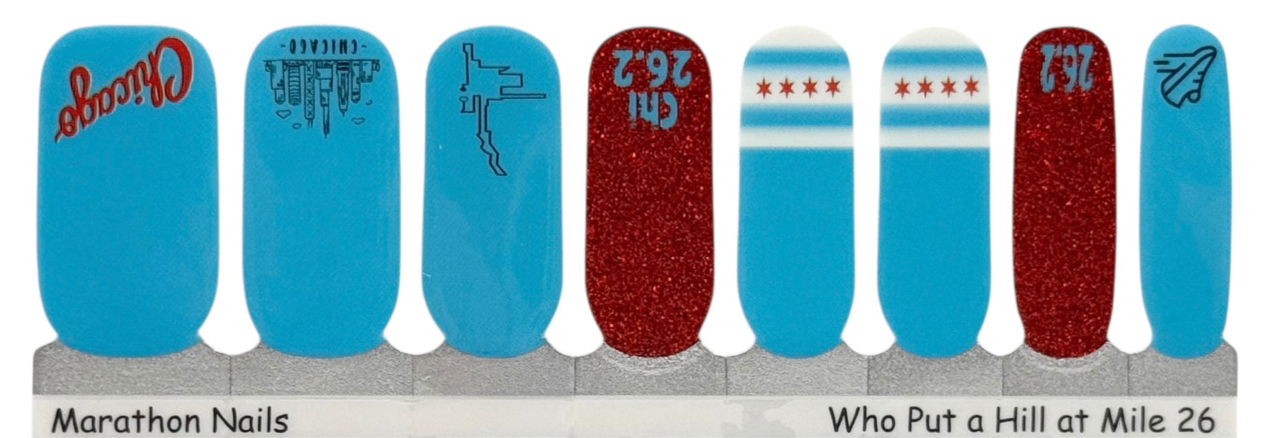 Best Nail Wraps - Running Nails - Best Marathon Nails - Semi-Cured Gel