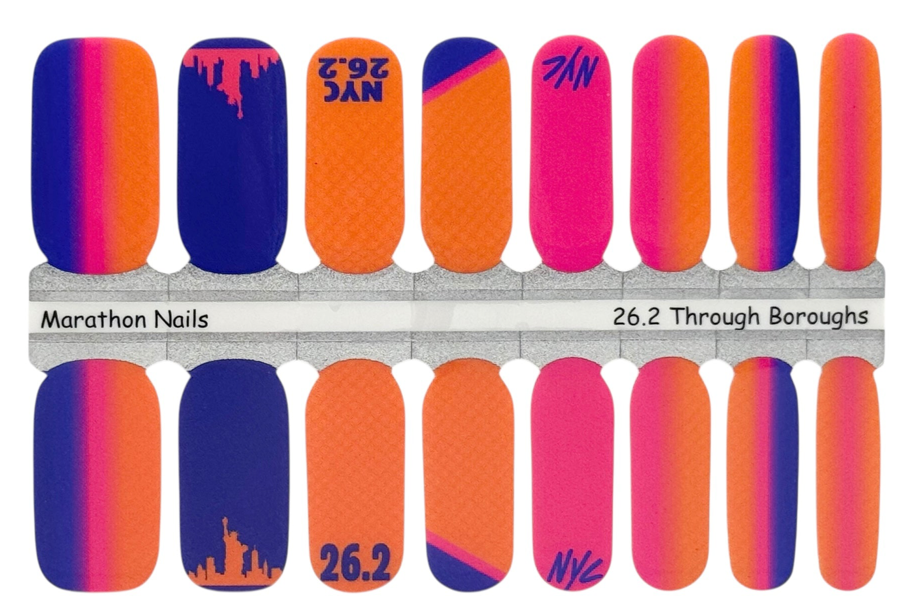 Best Nail Wraps - Running Nails - Best Marathon Nails - Semi-Cured Gel