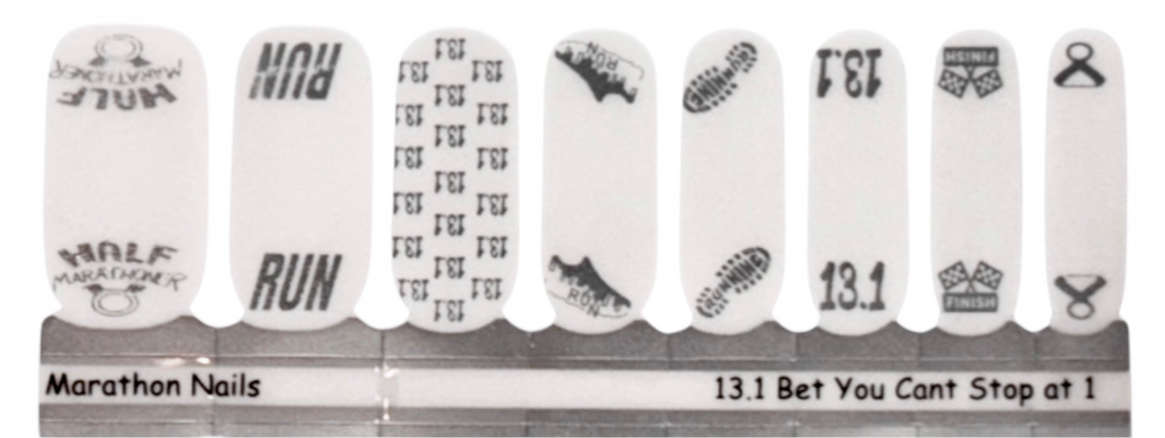 Best Nail Wraps - Running Nails - Best Marathon Nails - Semi-Cured Gel