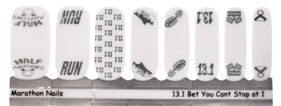 Best Nail Wraps - Running Nails - Best Marathon Nails - Semi-Cured Gel