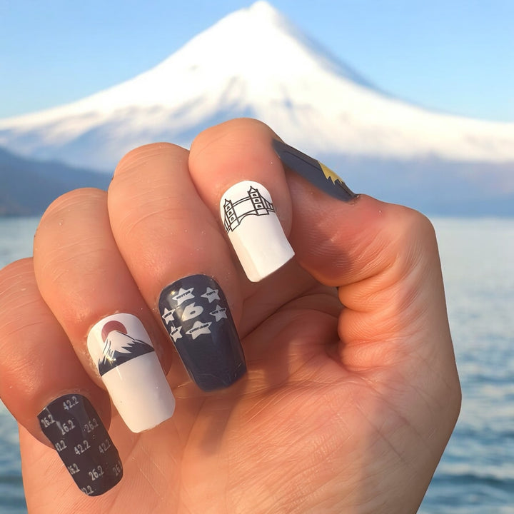 Best Nail Wraps - Running Nails - Best Marathon Nails - Semi-Cured Gel