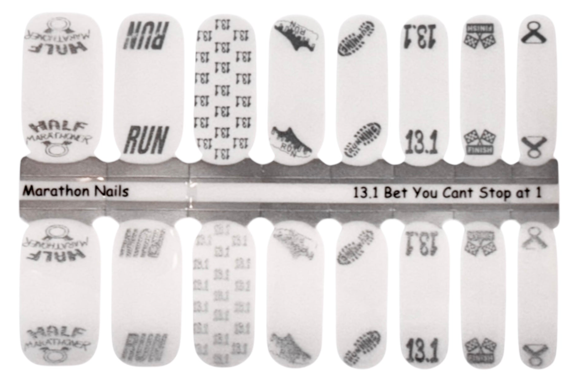 Best Nail Wraps - Running Nails - Best Marathon Nails - Semi-Cured Gel