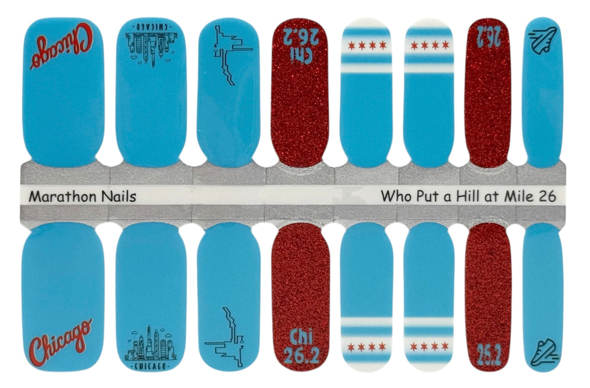 Best Nail Wraps - Running Nails - Best Marathon Nails - Semi-Cured Gel