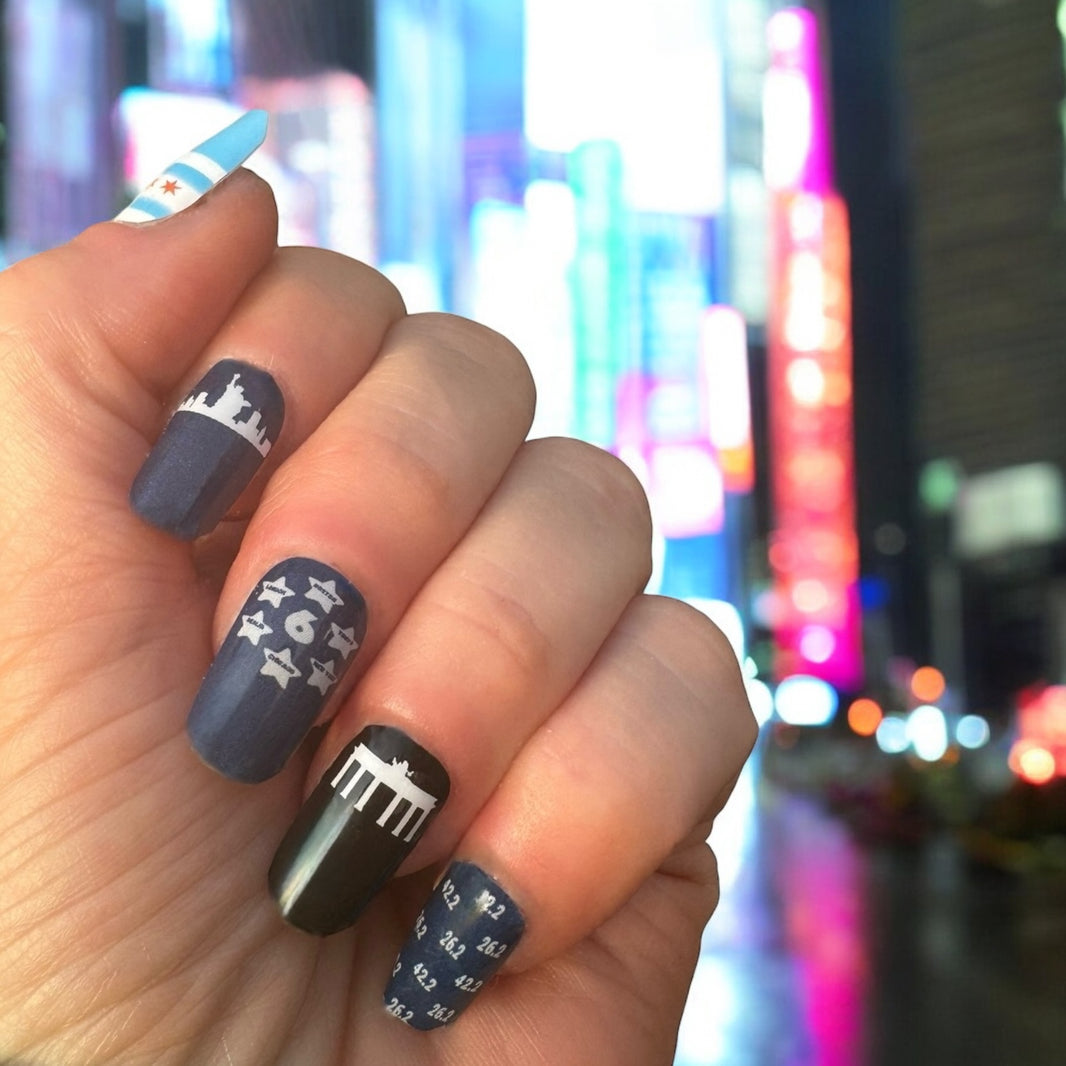 Best Nail Wraps - Running Nails - Best Marathon Nails - Semi-Cured Gel